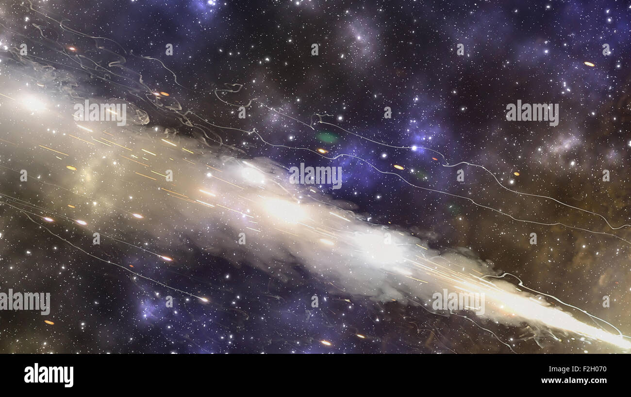 Space meteor hi-res stock photography and images - Alamy
