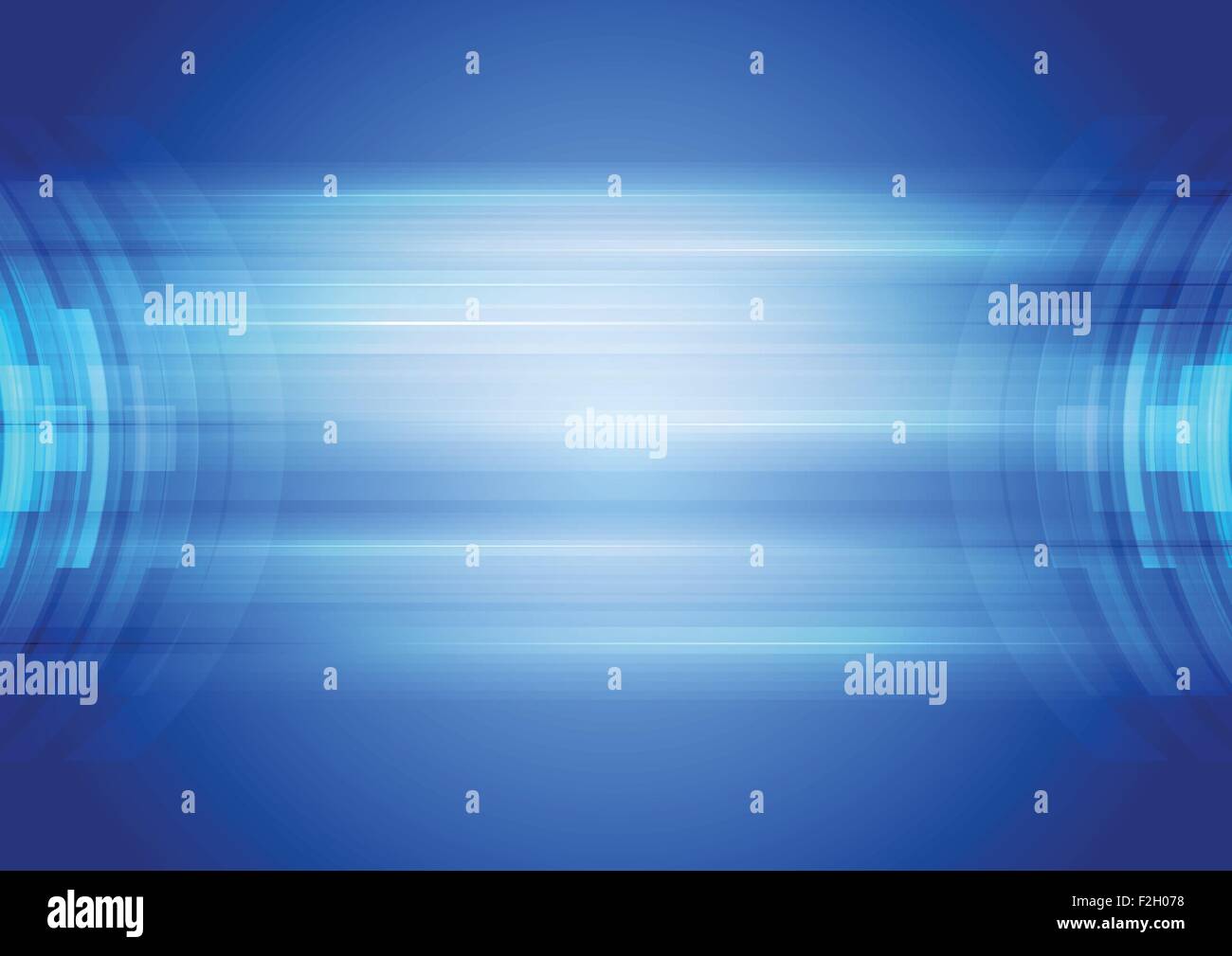 Abstract blue hi-tech corporate background. Vector art design Stock ...