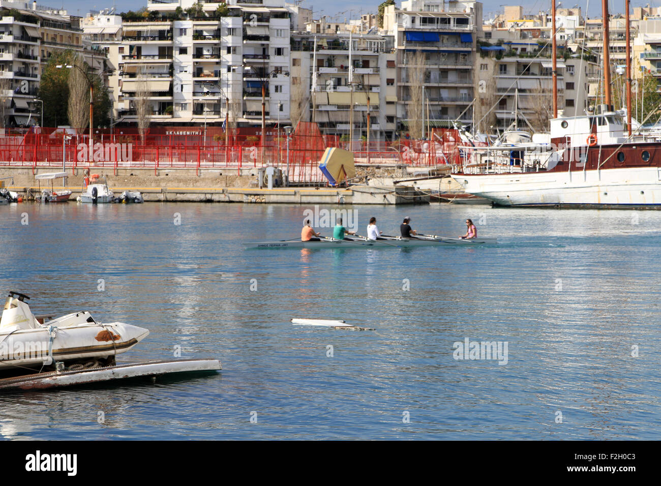 Port city of Piraeus Stock Photo - Alamy