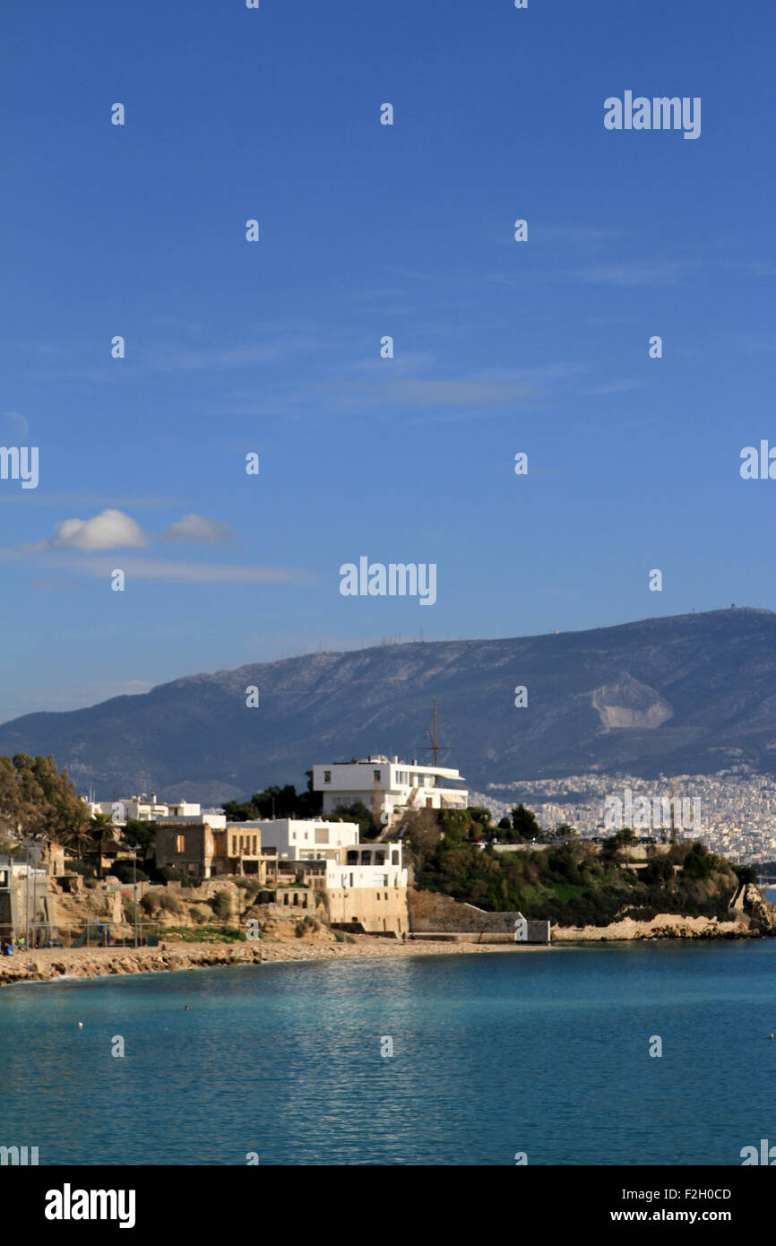 Port city of Piraeus Stock Photo - Alamy