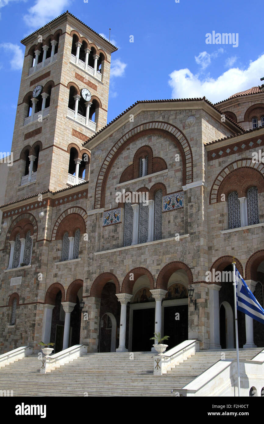 Port city of Piraeus Stock Photo - Alamy