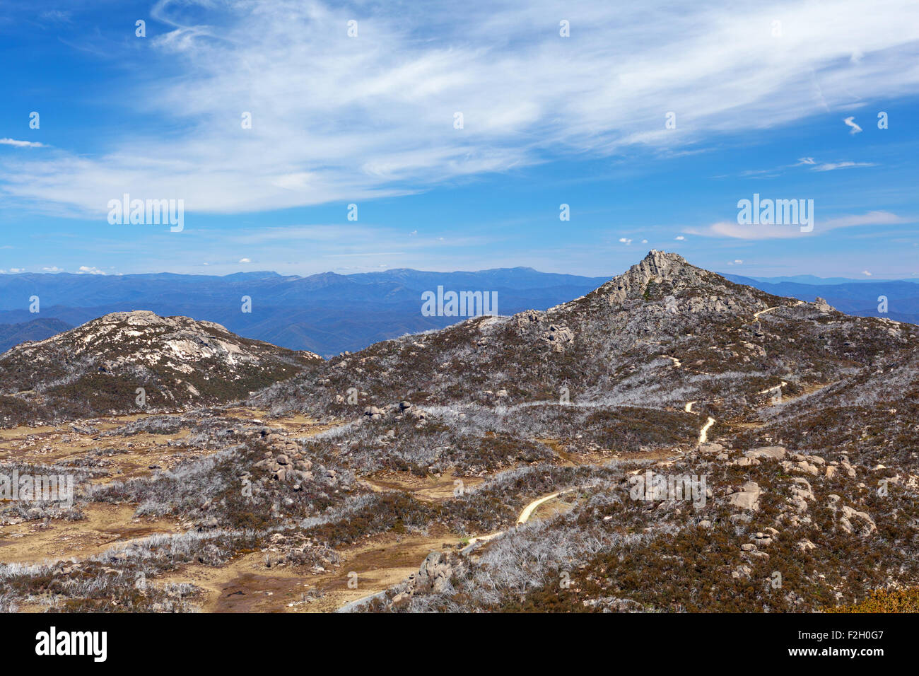The Horn rock formation, Mt. Buffalo National Park, Victoria, Australia ...