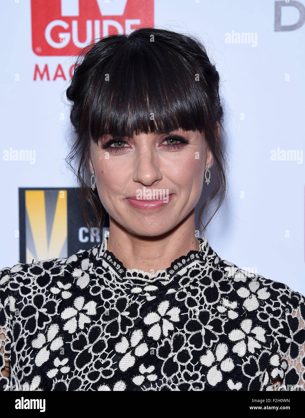 West Hollywood, California, USA. 18th Sep, 2015. Constance Zimmer ...