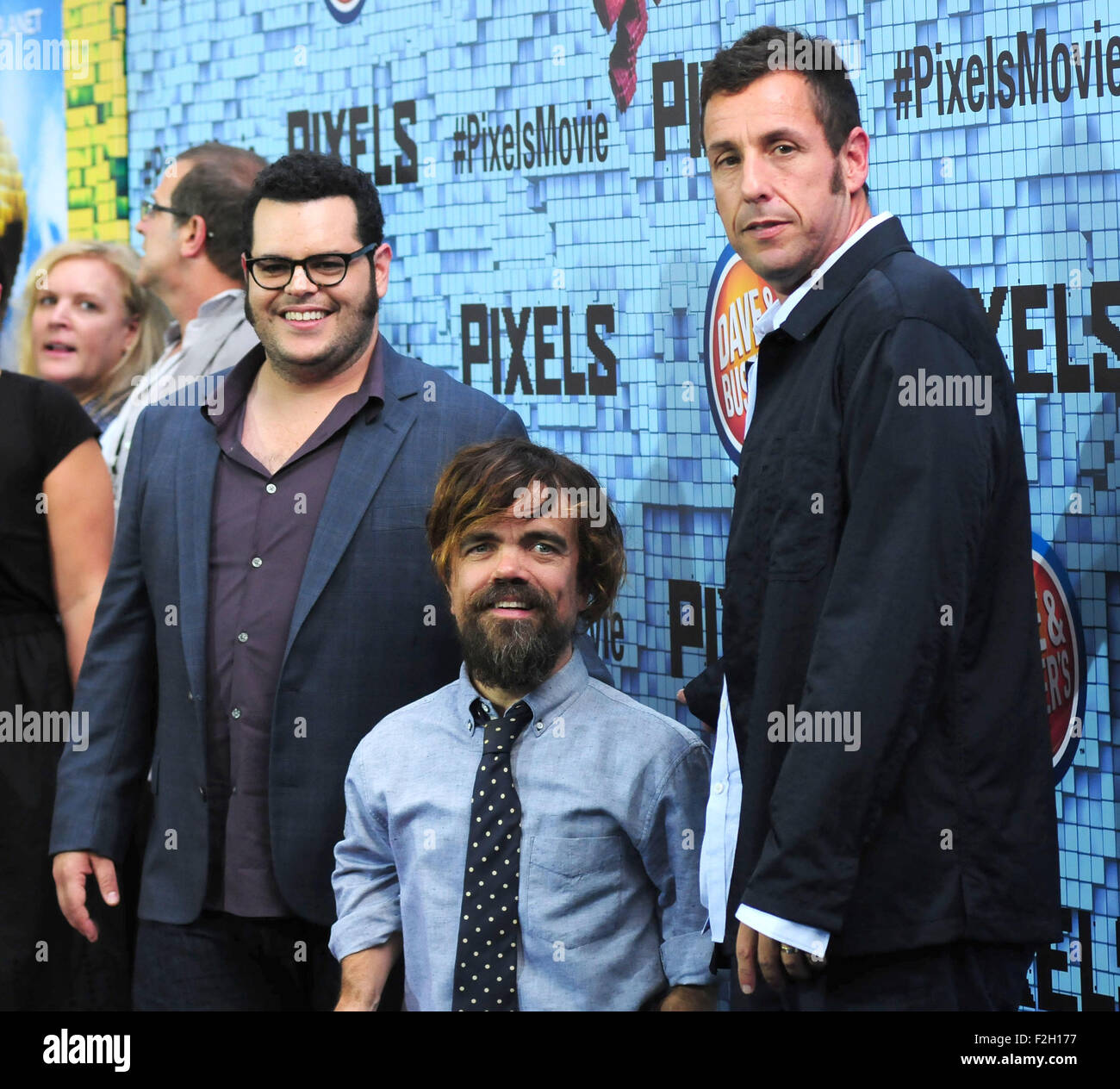 World Premiere of 'Pixels' at Regal E-Walk - Arrivals Featuring: Josh ...
