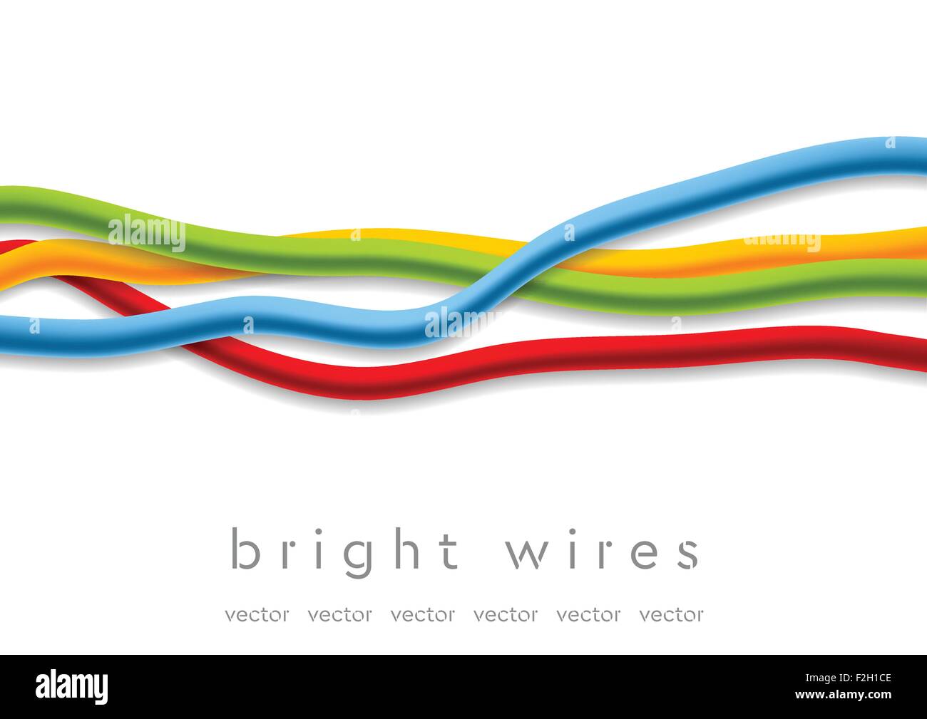 Telephone wires background Stock Vector Images - Alamy