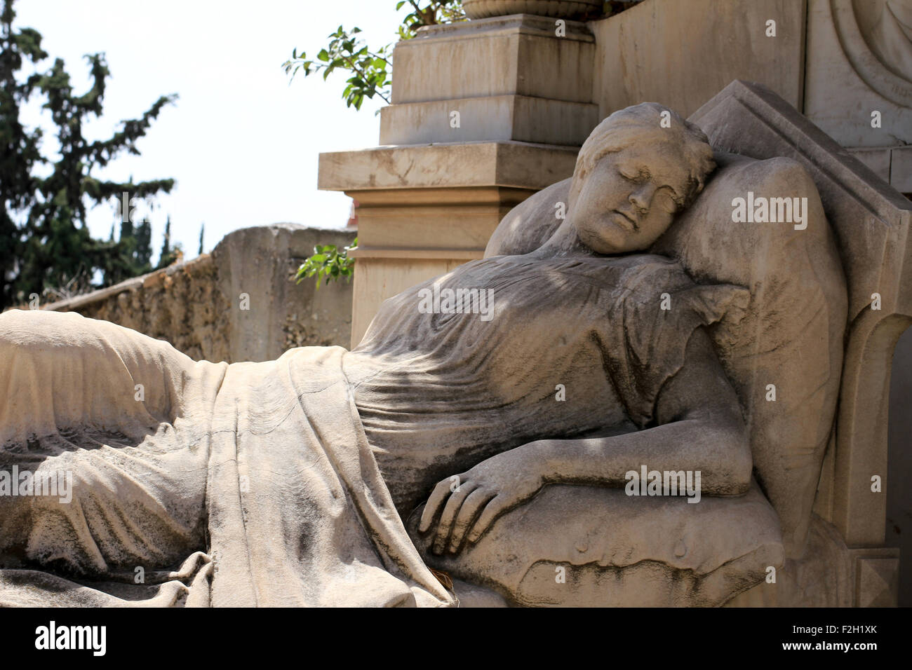 The First Cemetery of Athens - Proto Nekrotafio Stock Photo - Alamy