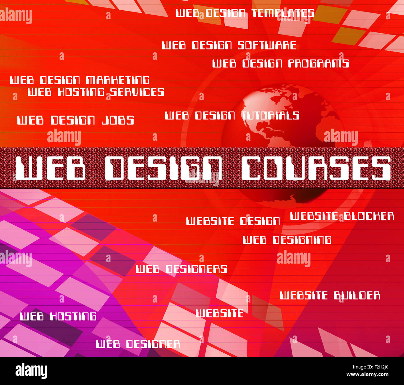 Online web design courses hi-res stock photography and images - Alamy