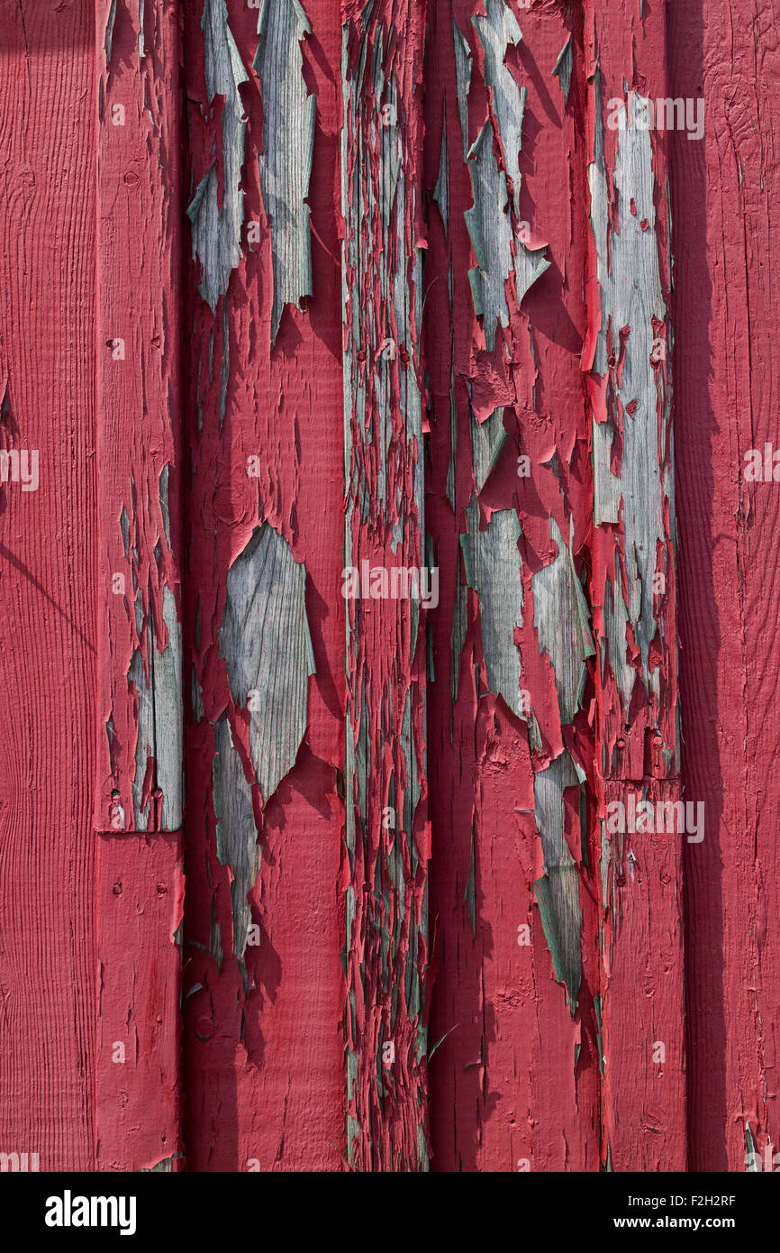 Painted Red Wood Texture