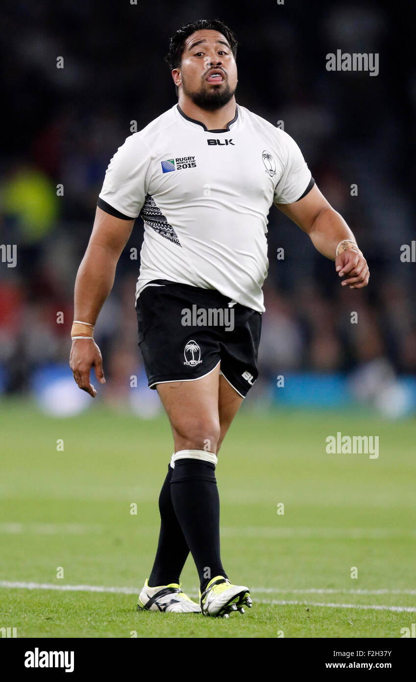 London, UK. 18th September, 2015. Campese Ma'afu Fiji England V Fiji ...