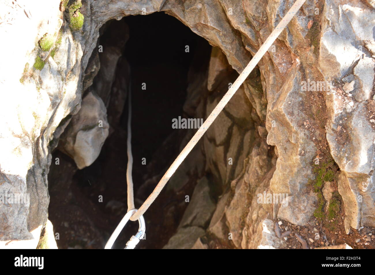 Caving hi-res stock photography and images - Alamy