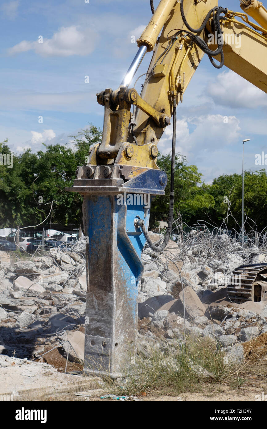 Hydraulic hammer machine hi-res stock photography and images - Alamy