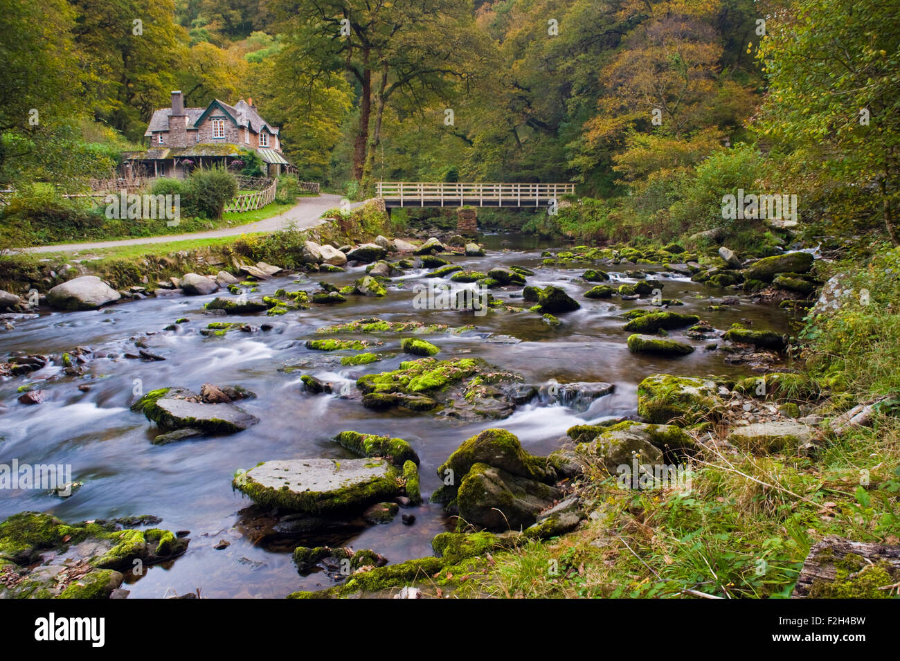 Watersmeet lynmouth hi-res stock photography and images - Alamy
