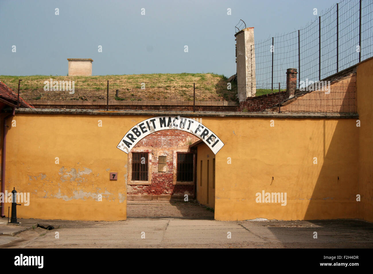 Theresienstadt Concentration Camp, Terezin, Czech Republic Stock Photo - Alamy