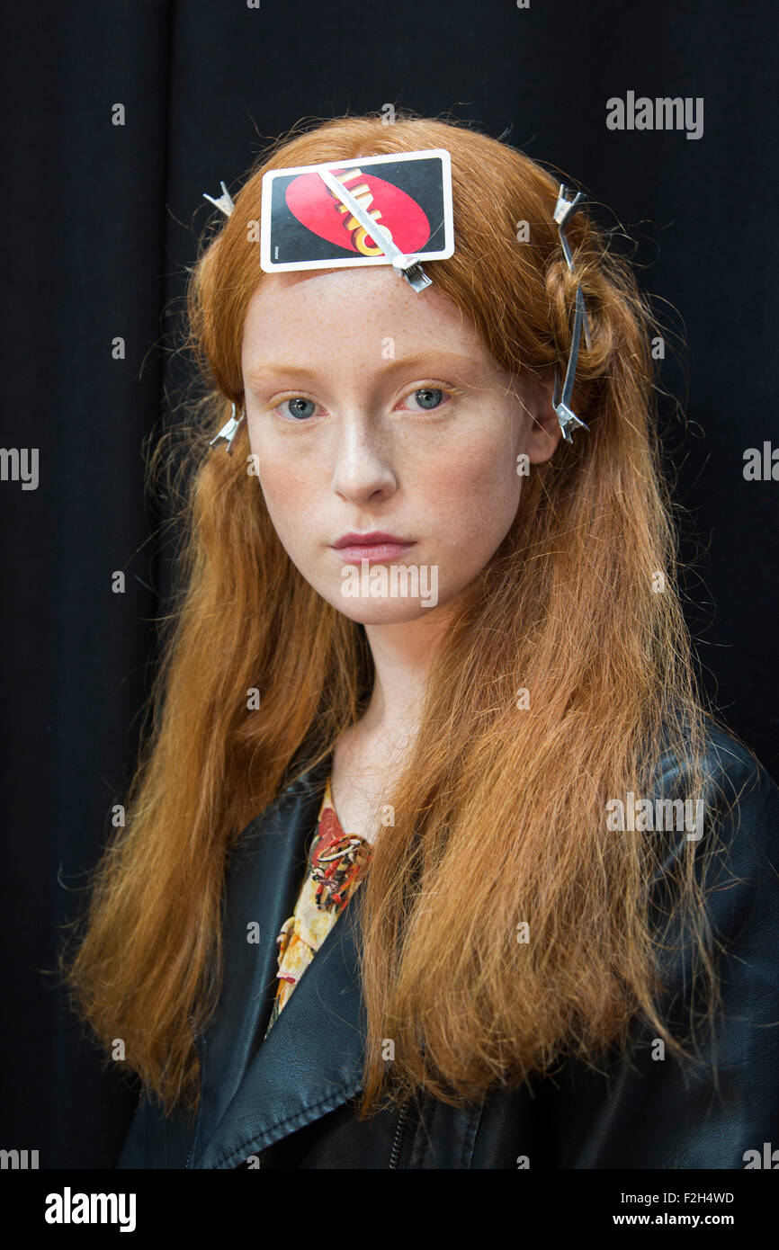 Backstage spring summer model hi-res stock photography and images - Alamy