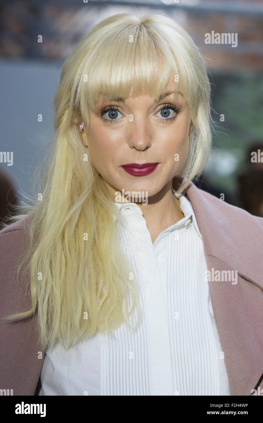 London, UK. 19th September, 2015. English actress Helen George attends ...