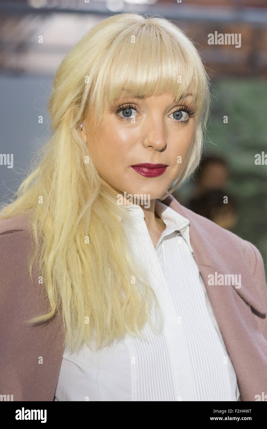 London, UK. 19th September, 2015. English actress Helen George attends ...