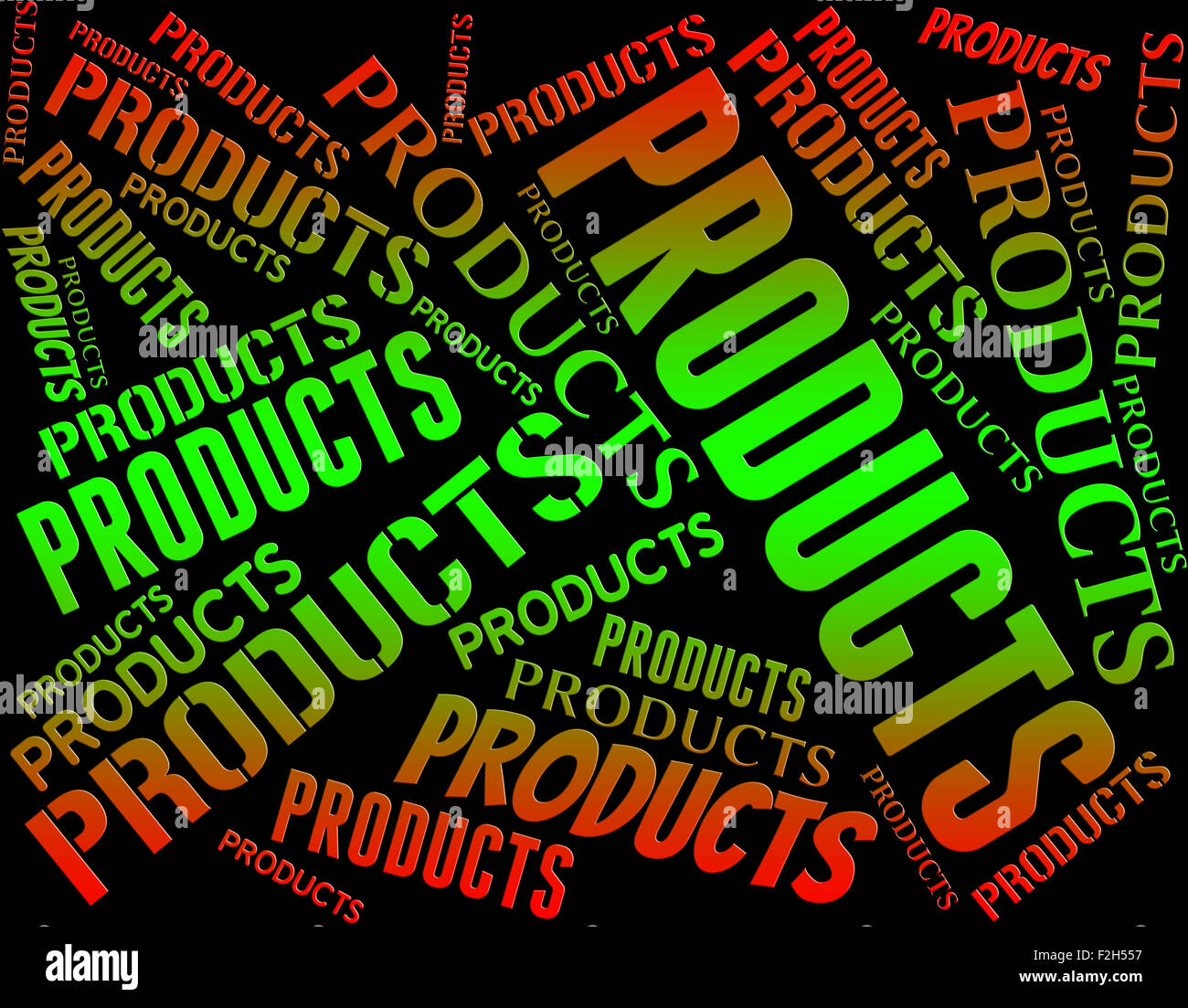 Products Word Indicating Export Selling And Purchase Stock Photo - Alamy