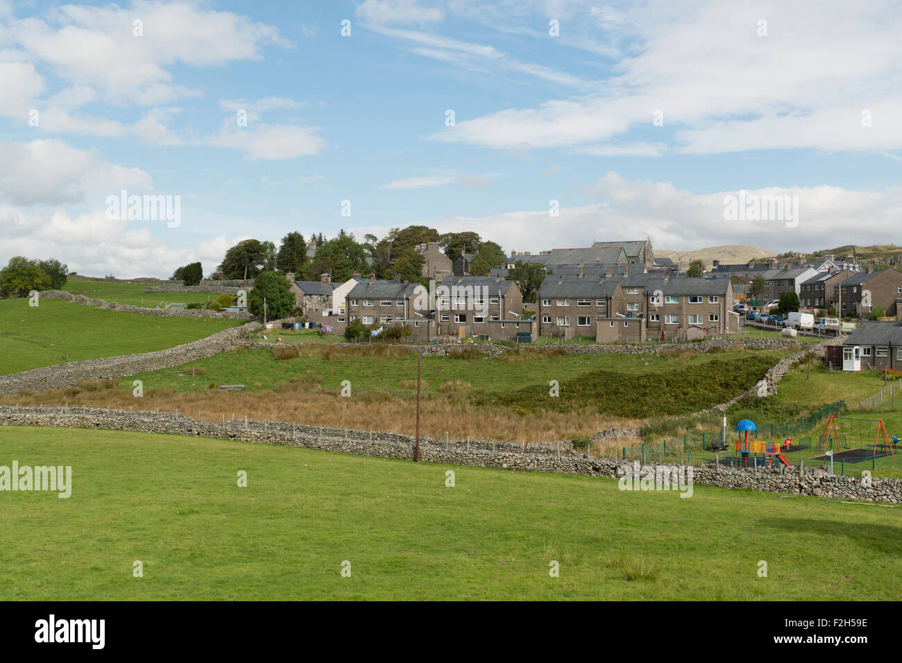 The village of Trawsfynydd in Gwynedd, Wales Stock Photo - Alamy