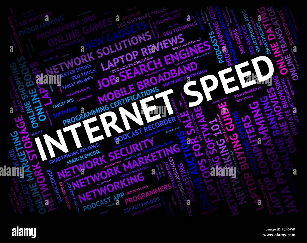 Internet speed indicating web hi-res stock photography and images - Alamy