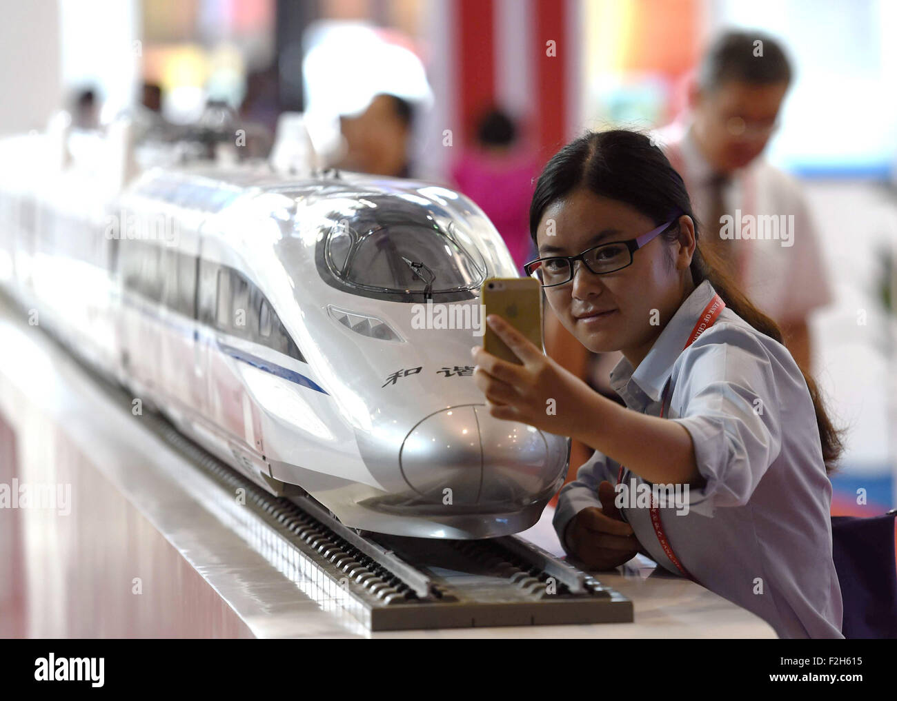 Model chinese high speed train hi-res stock photography and images - Alamy