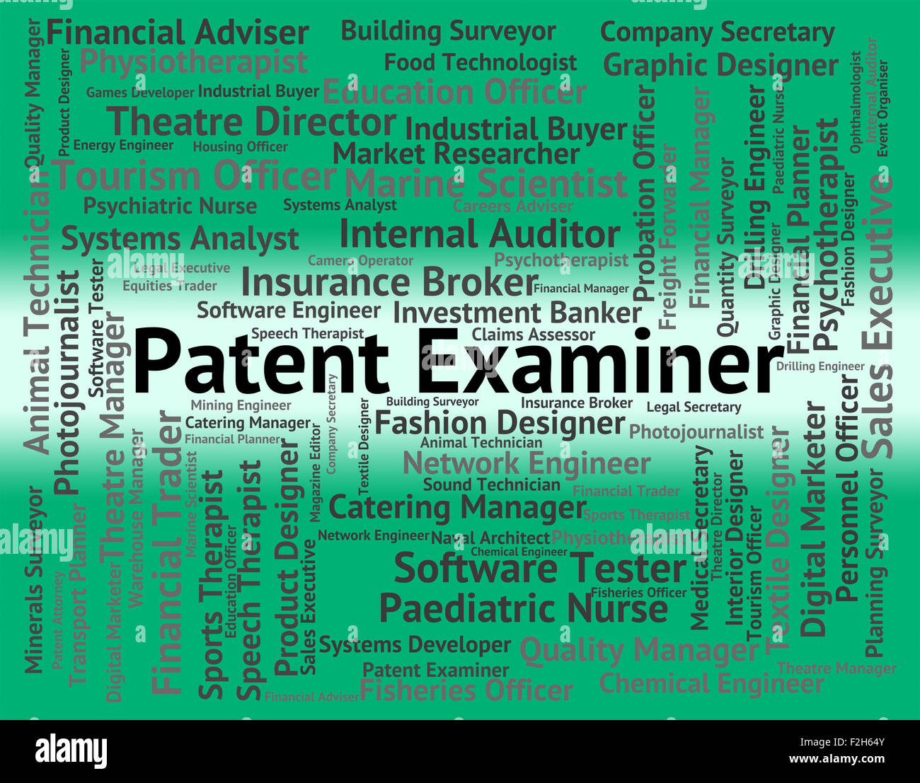 Patent Examiner Representing Performing Right And Inspector Stock Photo ...