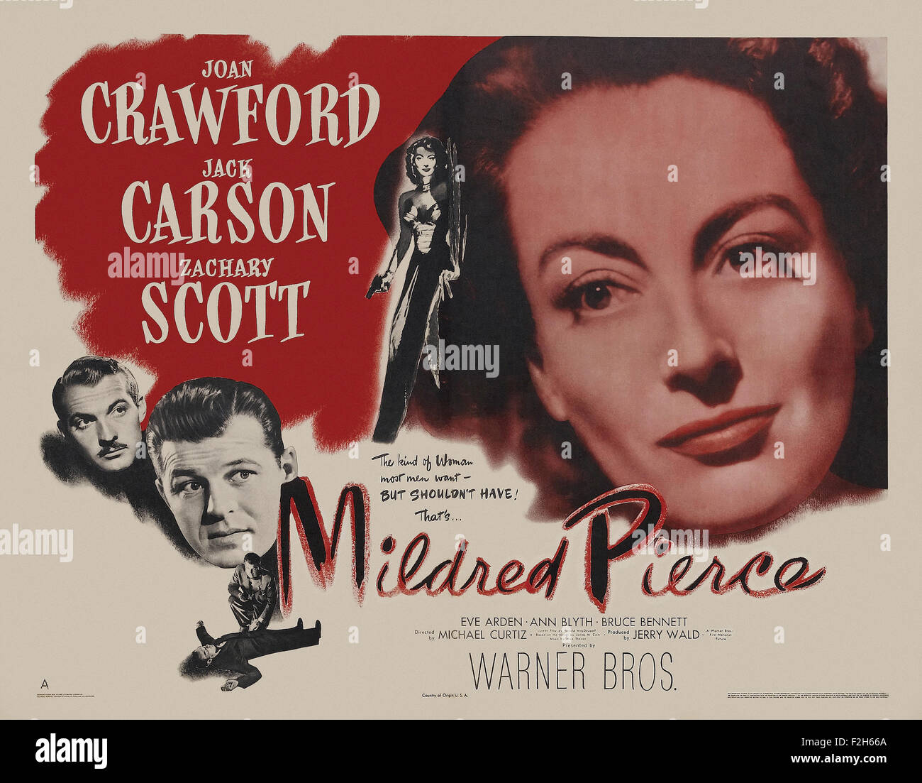 Mildred Pierce 03 - Movie Poster Stock Photo - Alamy