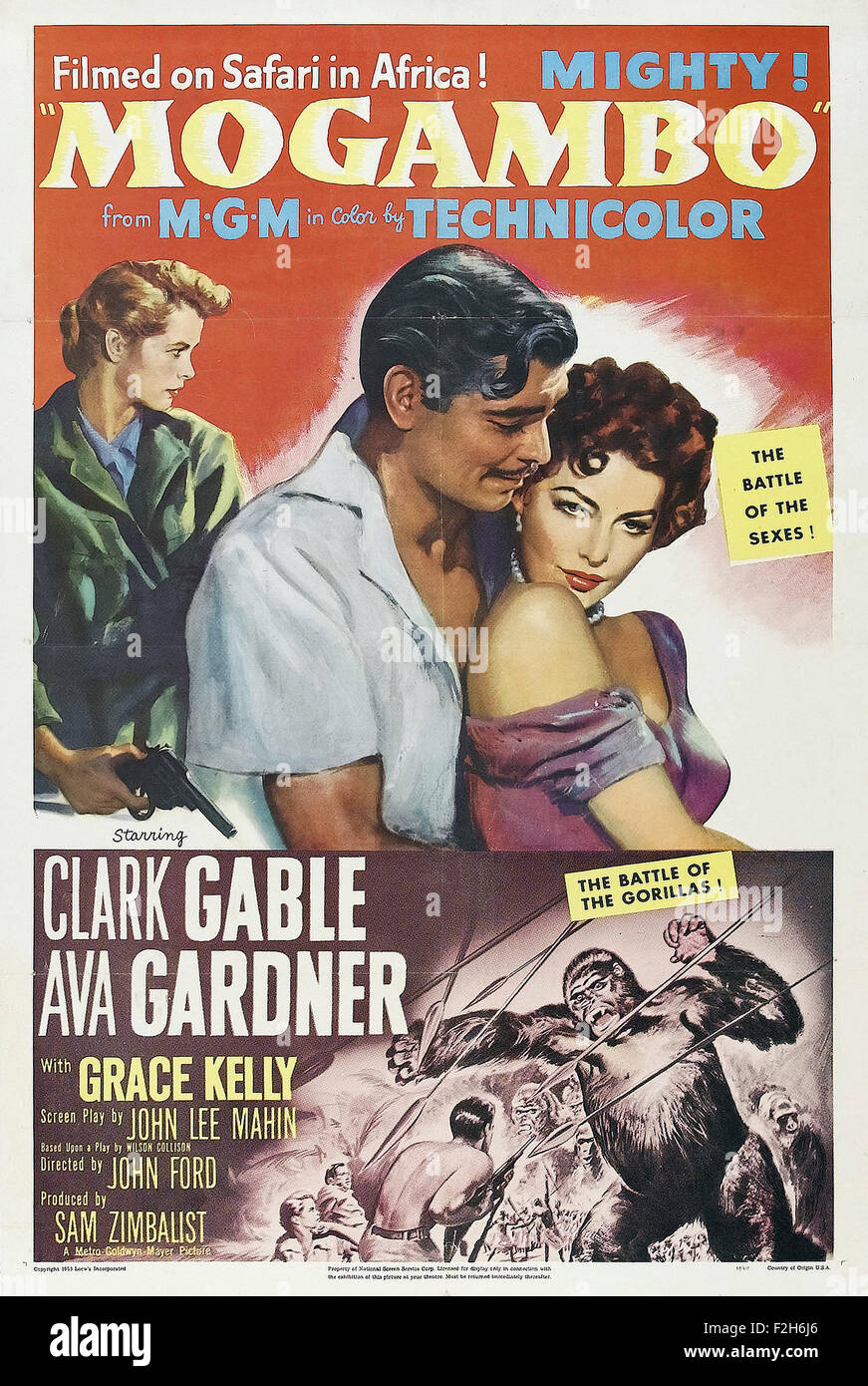 Mogambo poster hi-res stock photography and images - Alamy