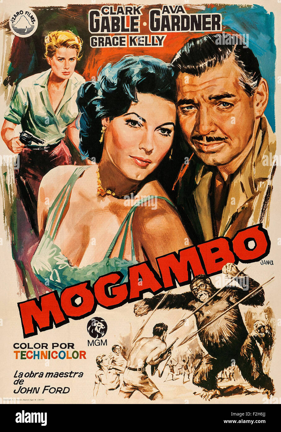 Mogambo poster hi-res stock photography and images - Alamy