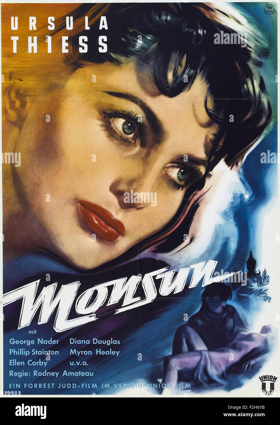 Monsoon - Movie Poster Stock Photo - Alamy