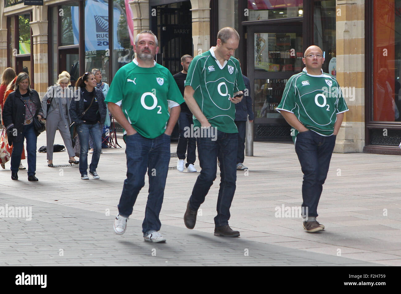 Cardiff, Wales. 19th Sep, 2015. Rugby World Cup. Ireland versus Canada ...