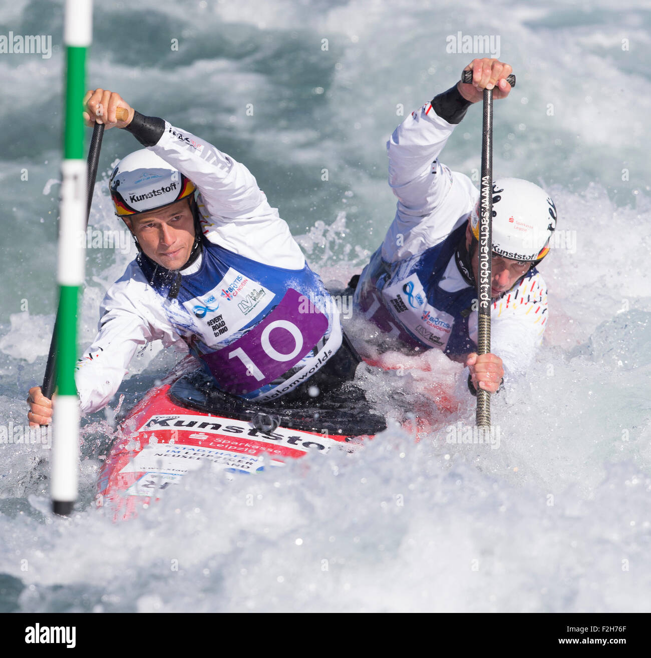 Lea Valley, London, UK. 19th Sep, 2015. ICF Canoe Slalom World ...