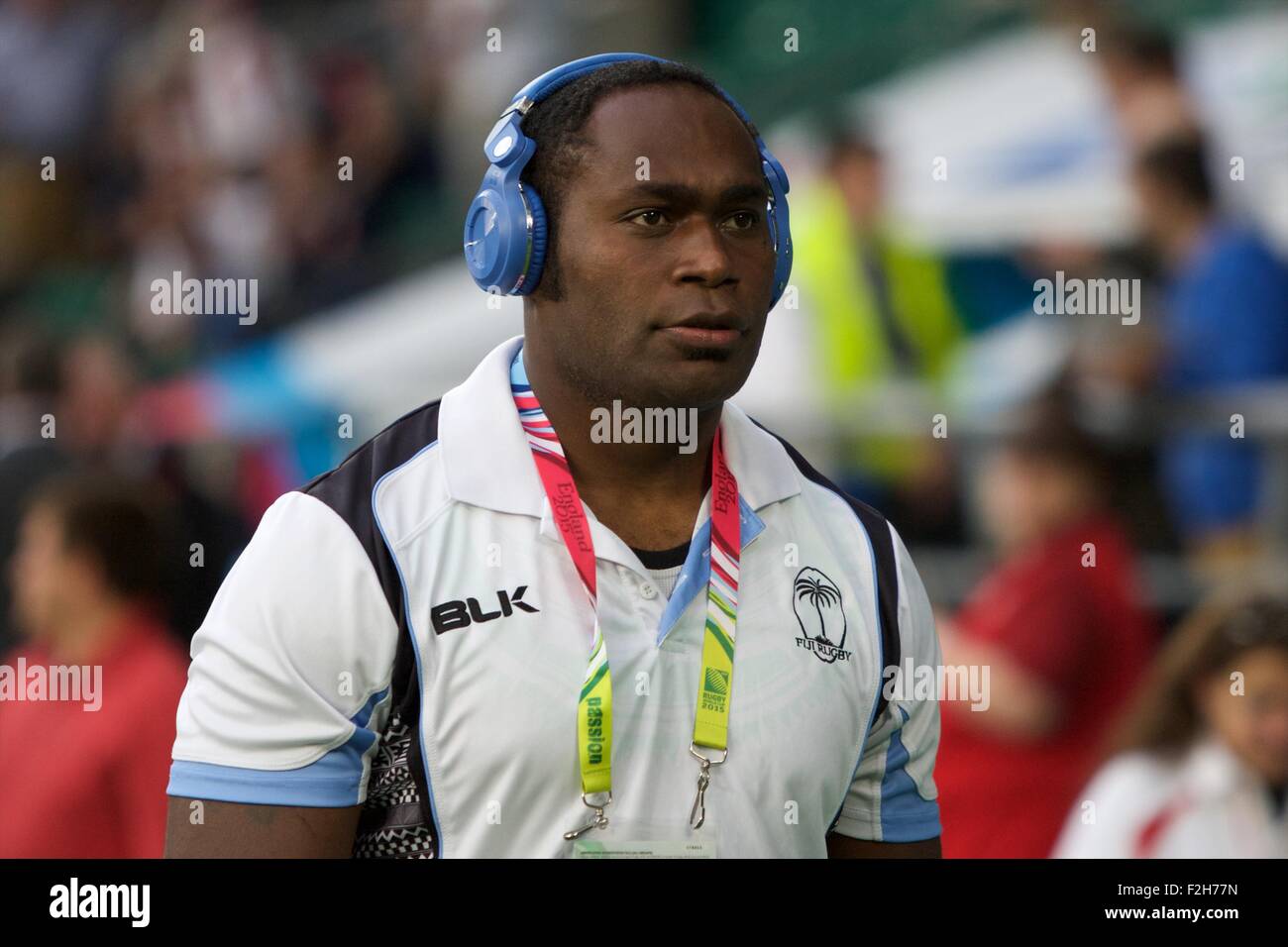 London, UK. 18th Sep, 2015. Rugby World Cup. England versus Fiji. Fiji ...