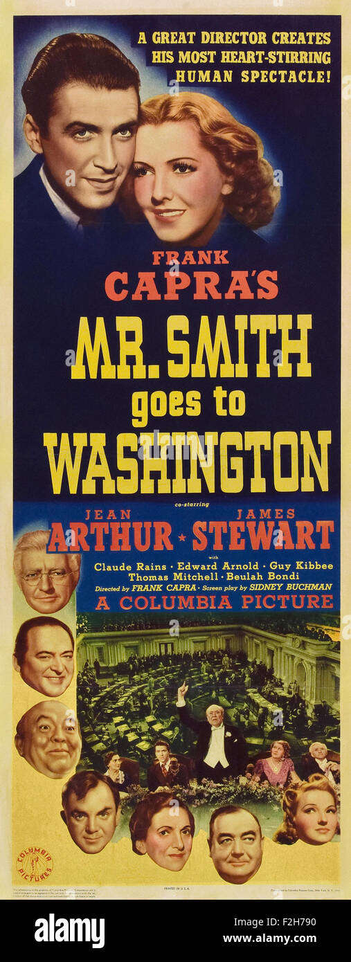 Mr. Smith Goes to Washington 06 - Movie Poster Stock Photo - Alamy