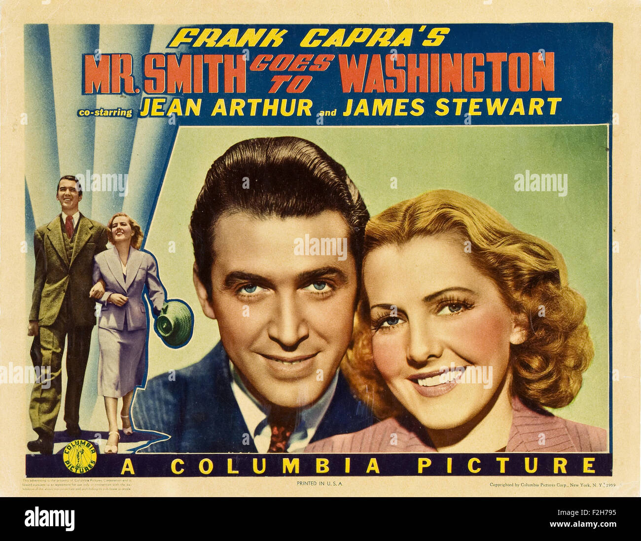 Mr Smith Goes To Washington Poster High Resolution Stock Photography ...