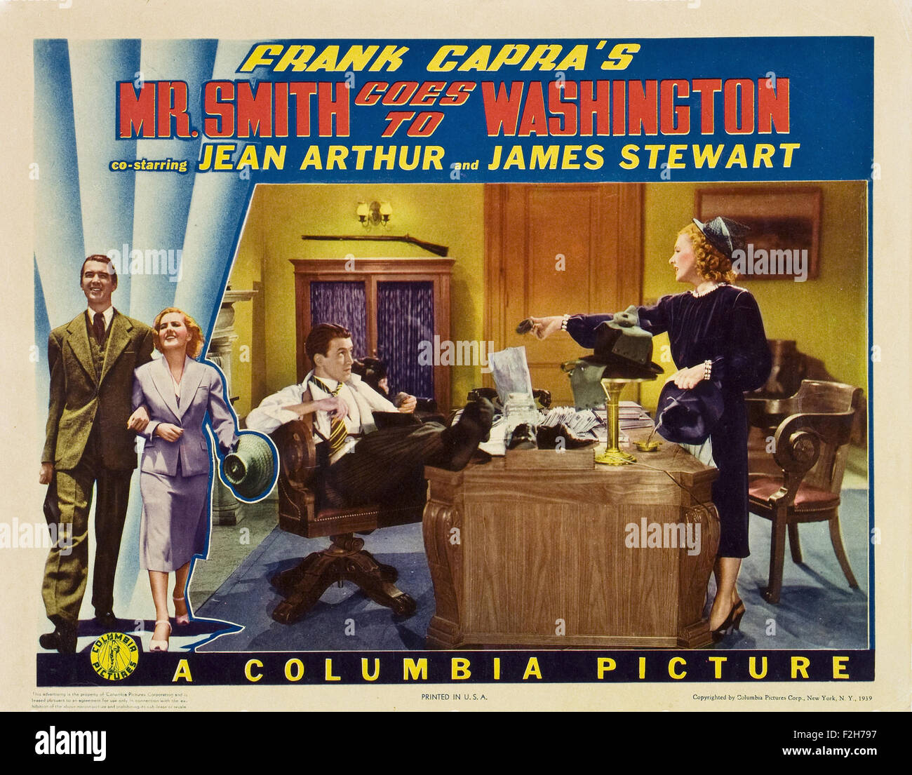 Mr. Smith Goes to Washington 10 - Movie Poster Stock Photo - Alamy