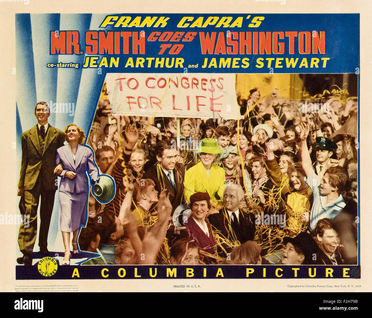Mr. Smith Goes to Washington 12 - Movie Poster Stock Photo - Alamy