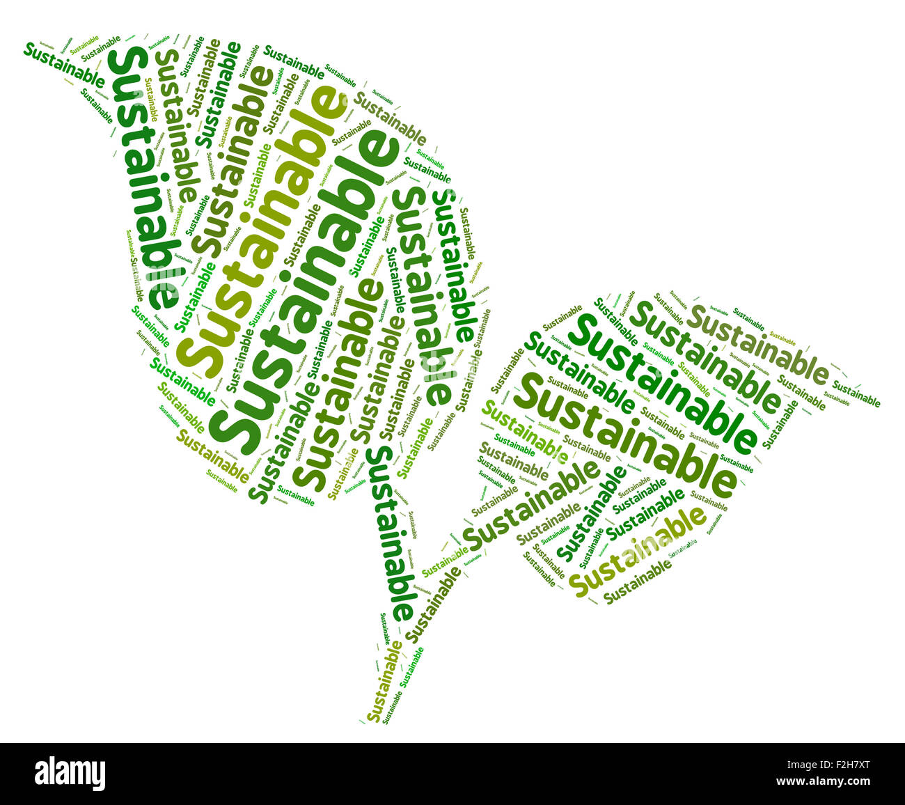 Text words word sustainable hi-res stock photography and images - Alamy