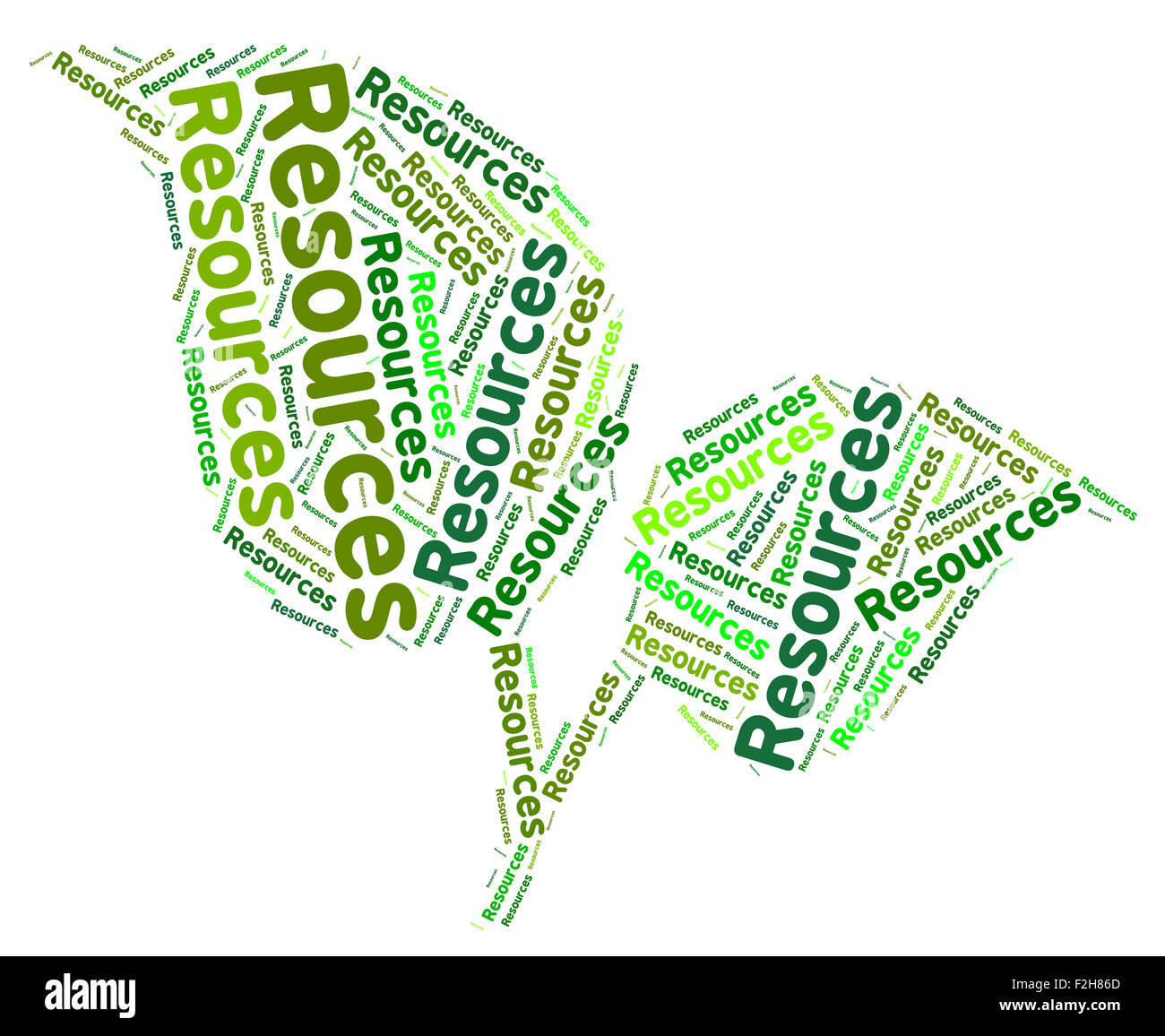 Natural Resources Showing Reserves Text And Words Stock Photo - Alamy