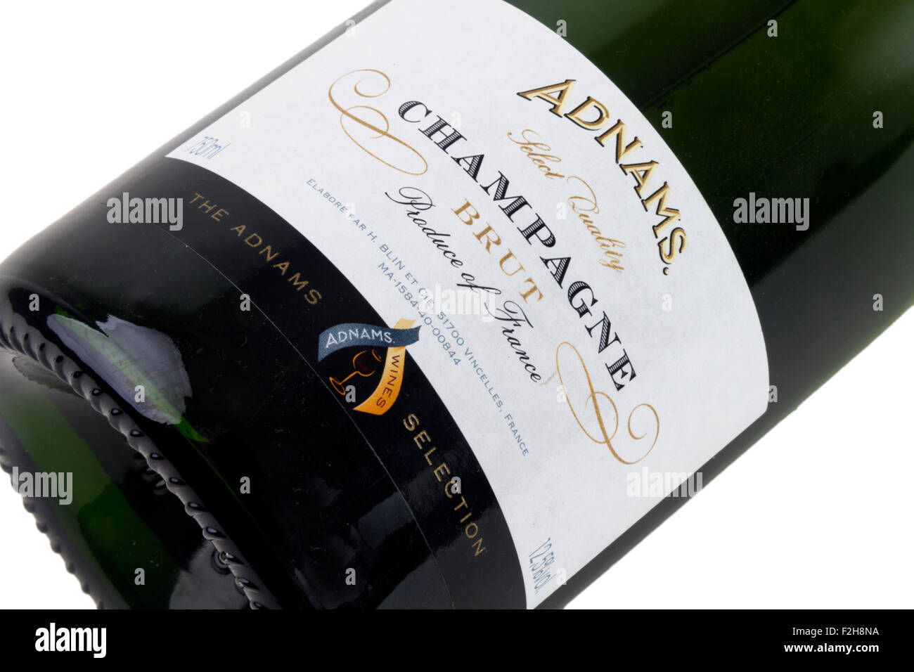 Bottle of Adnams champagne Stock Photo - Alamy