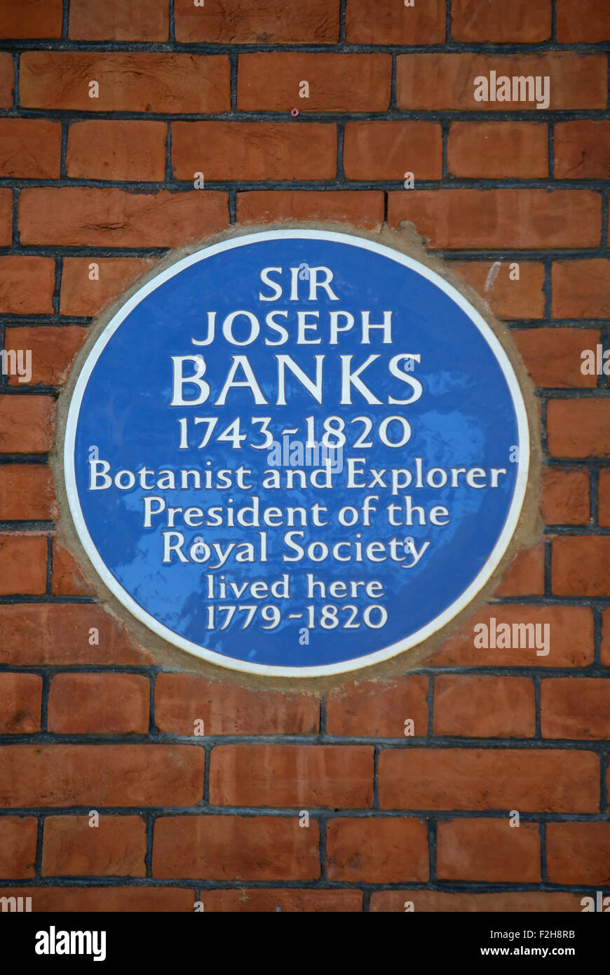 blue plaque marking a home, spring grove house in isleworth, of ...