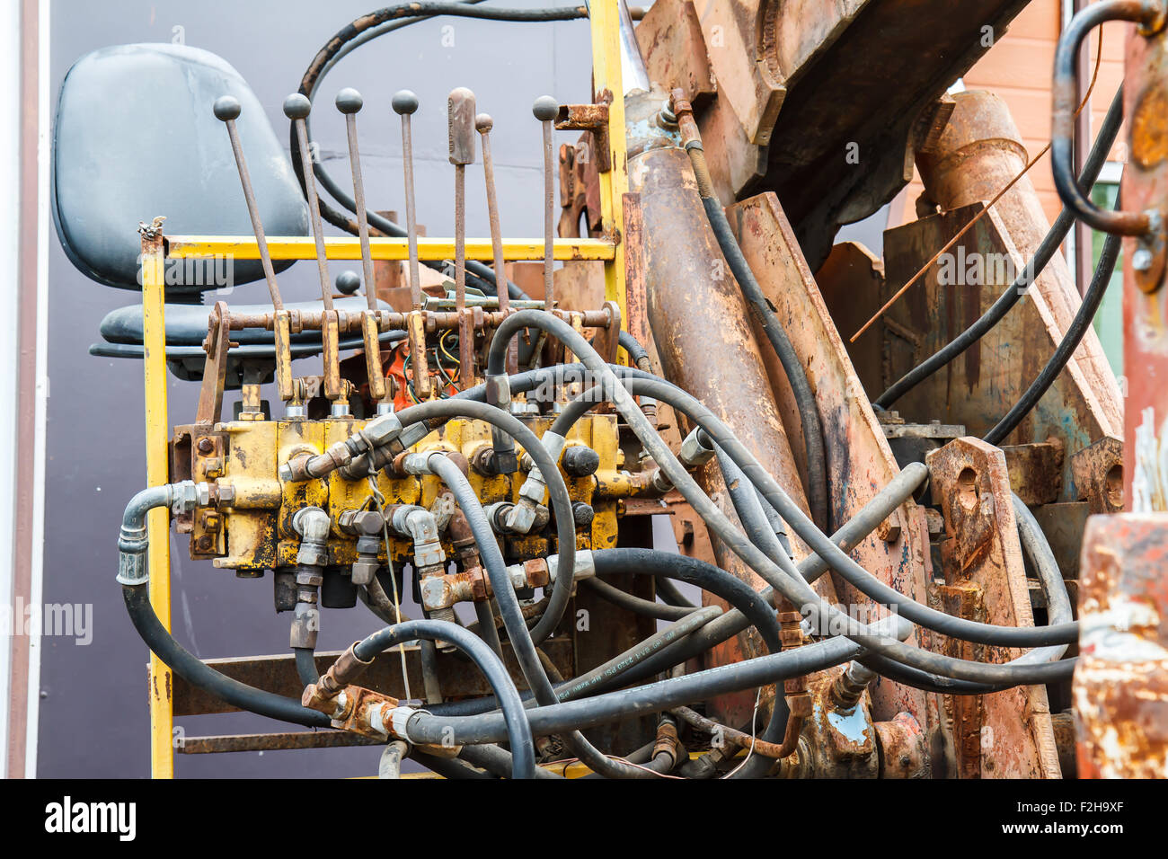 Boom and controls hi-res stock photography and images - Alamy