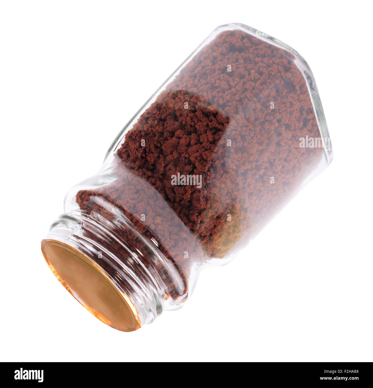 Jar of Instant Coffee Isolated Stock Photo - Alamy