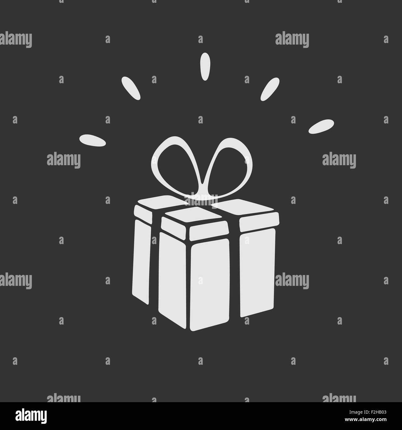 Vector Gift Symbol Stock Vector Image & Art - Alamy