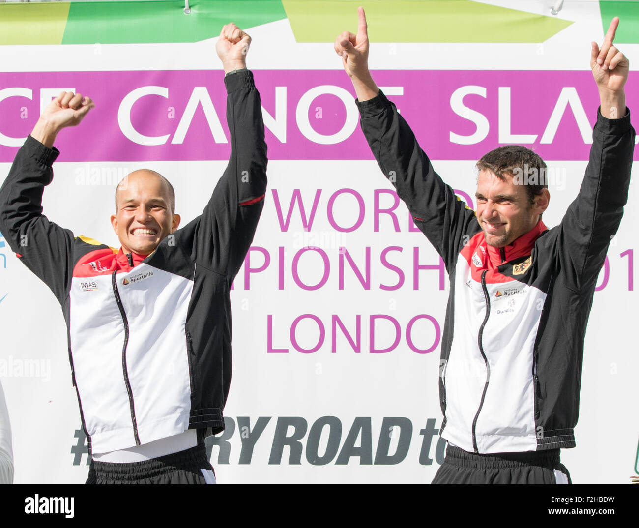 Lea Valley, London, UK. 19th Sep, 2015. ICF Canoe Slalom World ...
