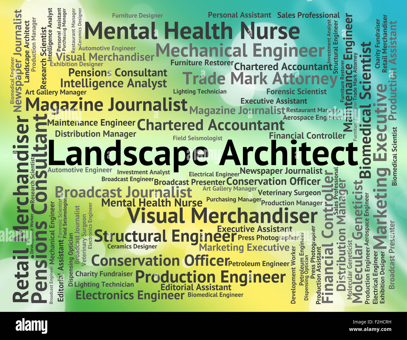 Landscape Architect Indicating Building Consultant And Landscapes Stock ...