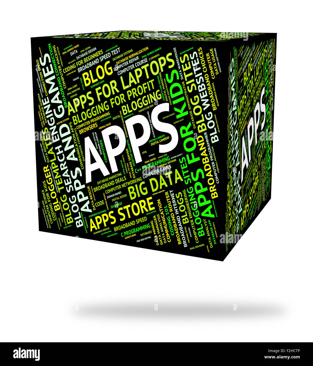 Apps Word Meaning Application Software And Words Stock Photo - Alamy