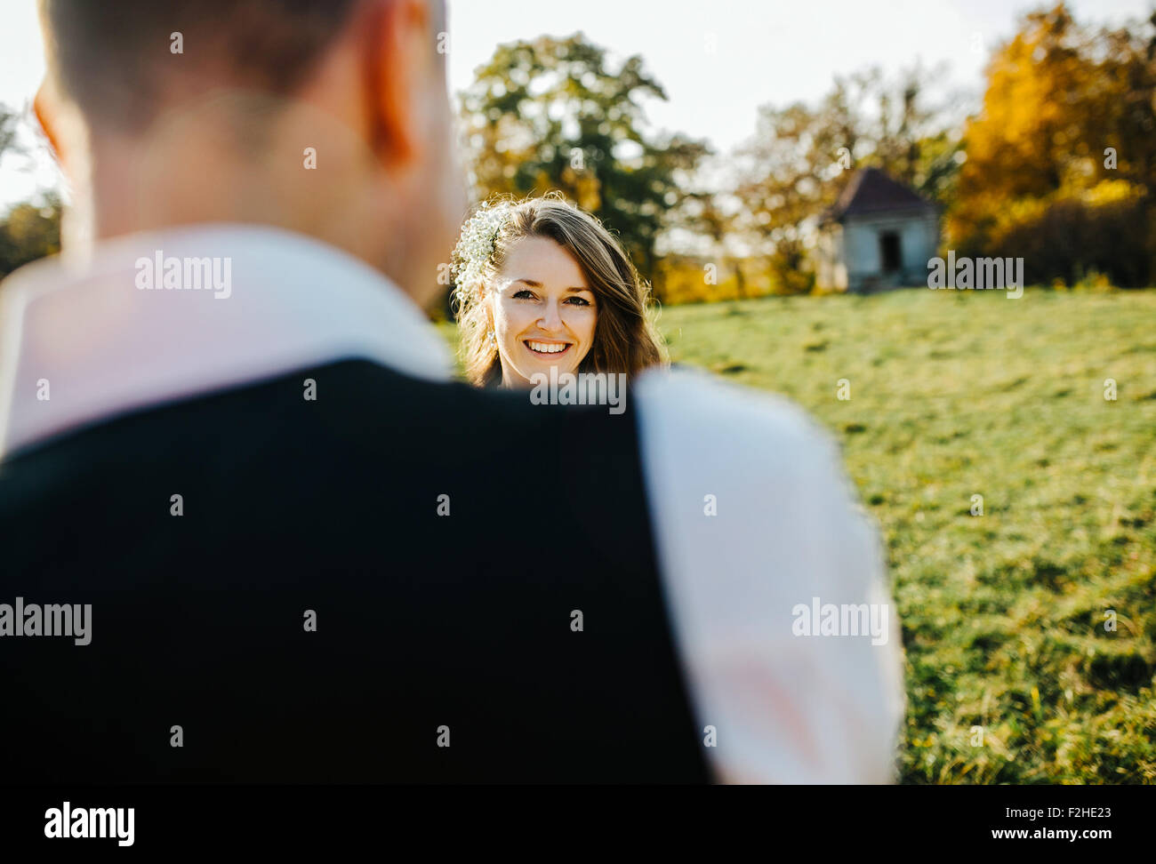 beautiful couple having fun Stock Photo - Alamy