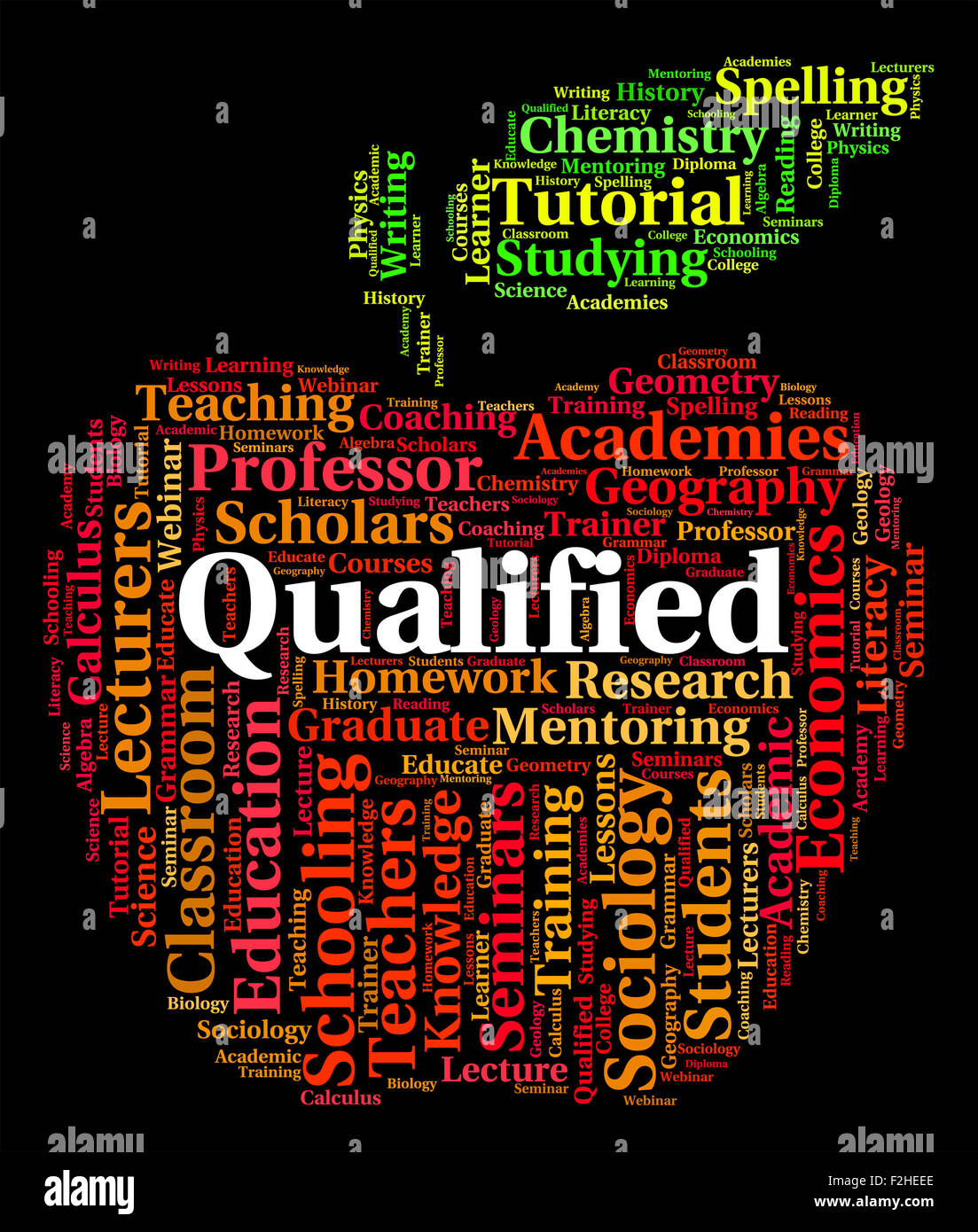 Qualified word hi-res stock photography and images - Alamy