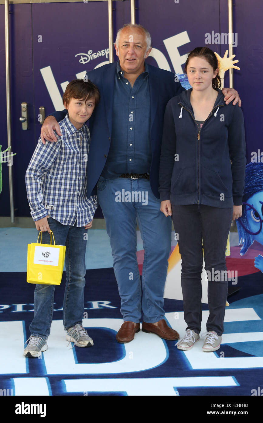UK Premiere of 'Inside Out' held at Odeon - Arrivals Featuring: Jeremy ...