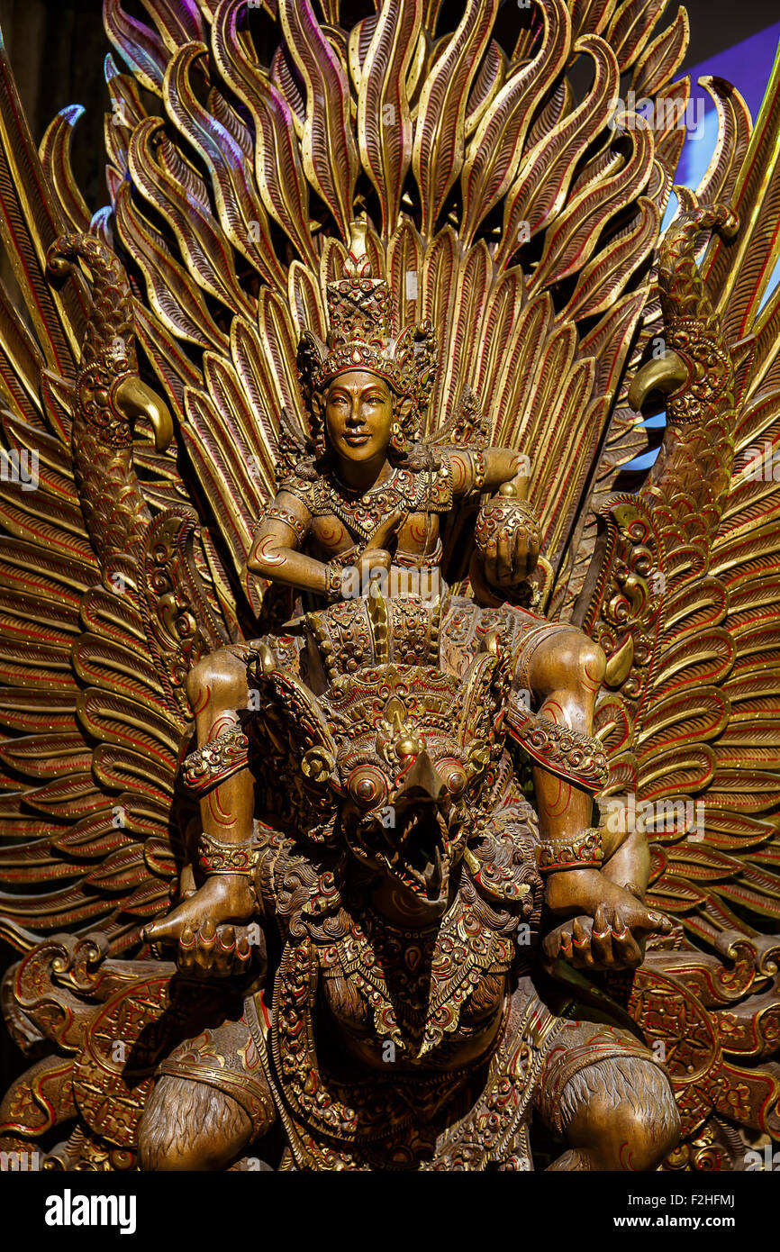 Nakhon Pathom, Thailand - May 1, 2015: Garuda statue of the Hindu ...
